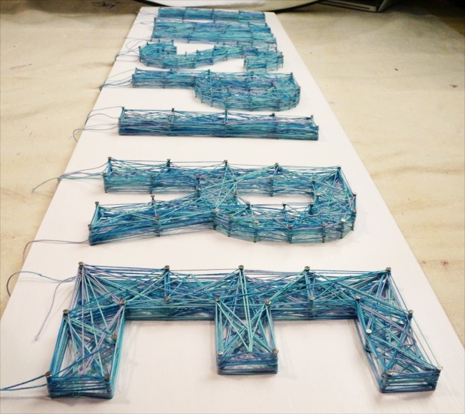 DIY: Typographic String Art – One Broads Journey