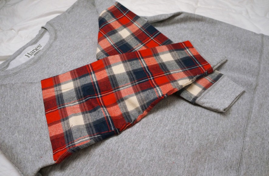 DIY Flannel Sunday Funday Sweatshirt – One Broads Journey