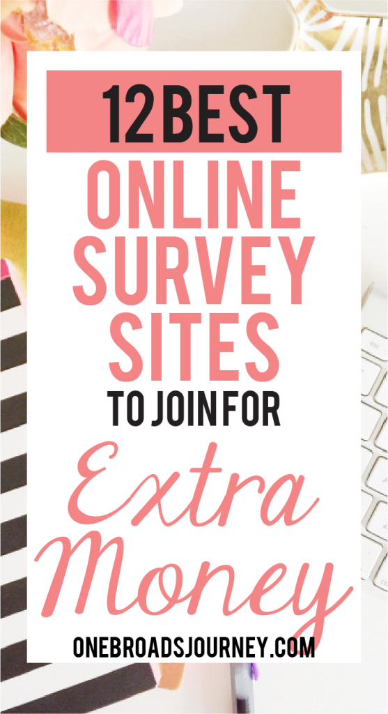 12 Best Online Survey Sites To Join For Extra Money – One Broads Journey